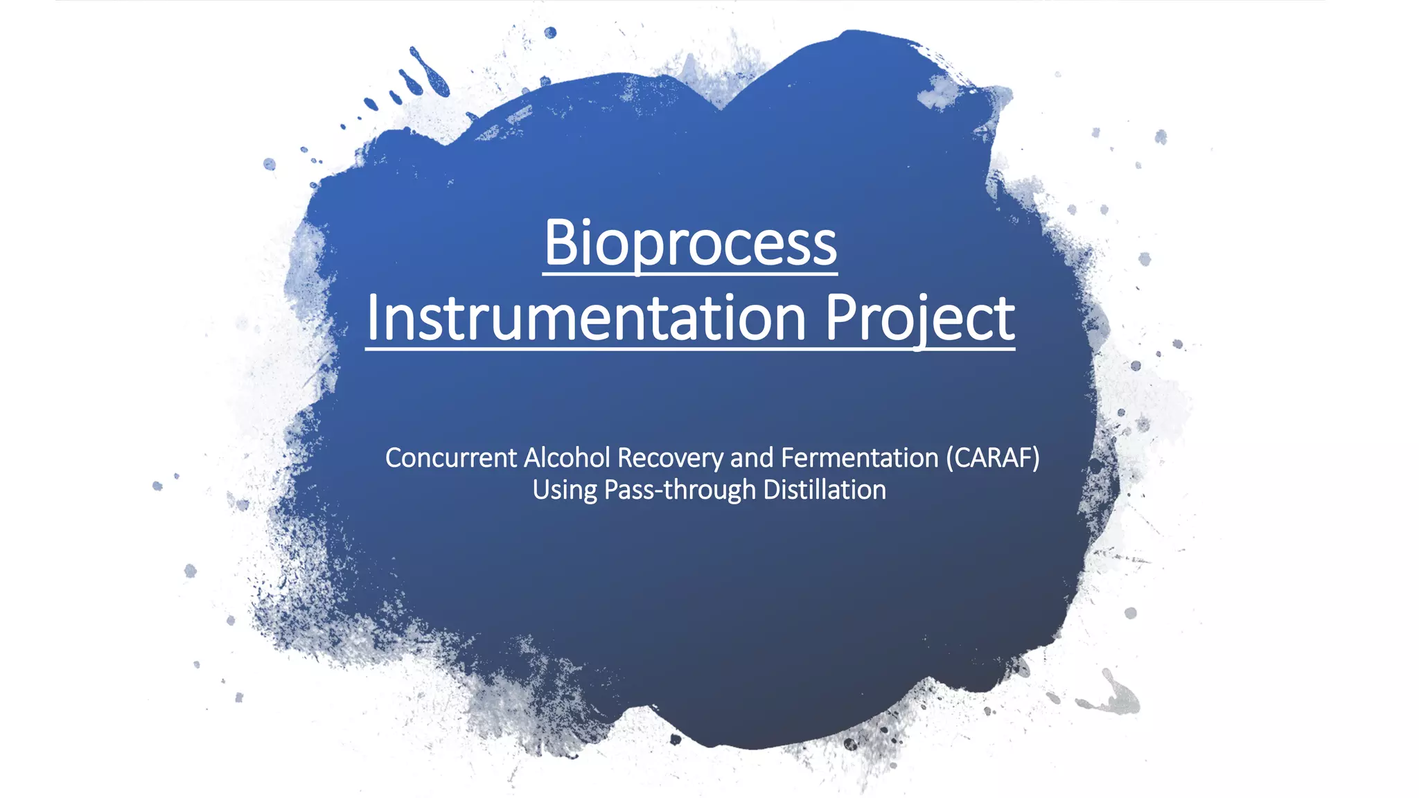 Biotech process instrumentation presentation | PPT