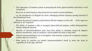 IMMUNOMODULATORS :- Mode and mechanism of their action | PPTX