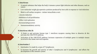 IMMUNOMODULATORS :- Mode and mechanism of their action | PPTX