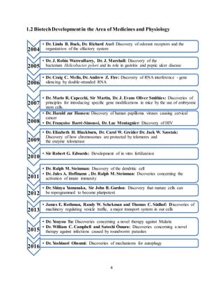 Timeline of Biotech development from 2003 to 2017 | DOCX