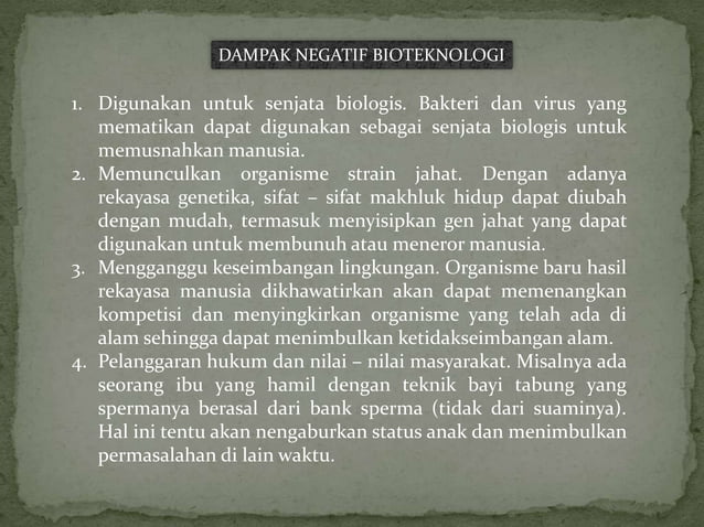 Bioteknologi | PPTX