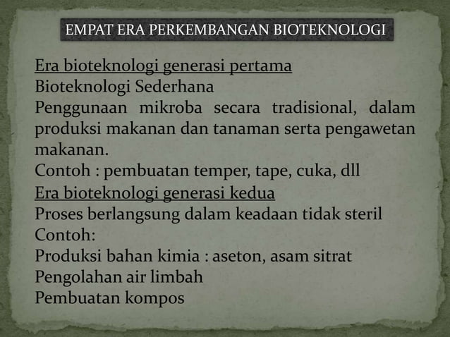 Bioteknologi | PPTX