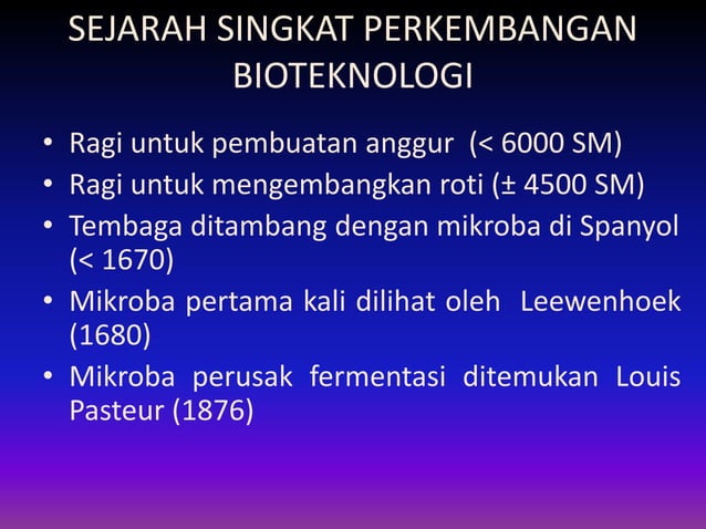 Bioteknologi.ppt untuk mahasiswa sangat baik | PPT