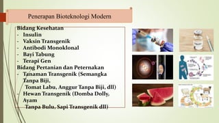 Materi Kelas IX Bioteknologi PPT KURIKULUM MERDEKA | PPTX