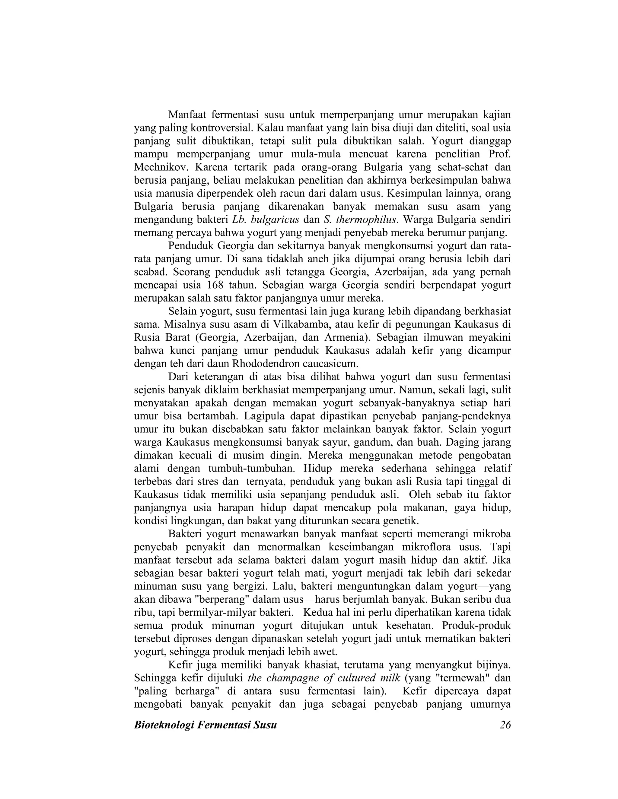 Bioteknologi fermentasi susu | PDF