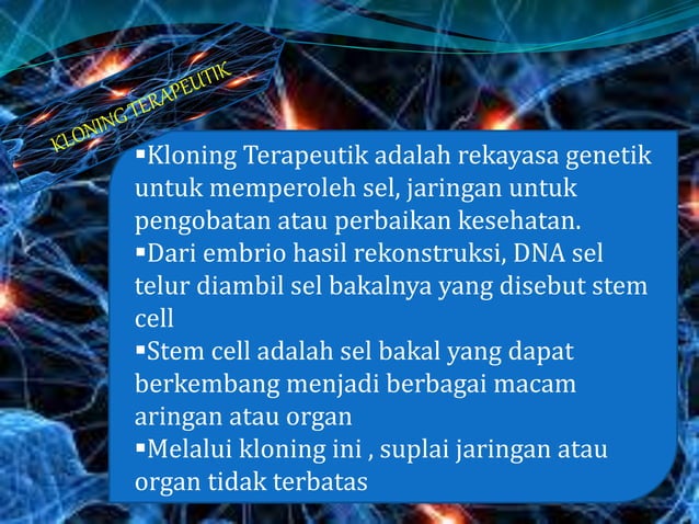 Bioteknologi Kloning | PPT