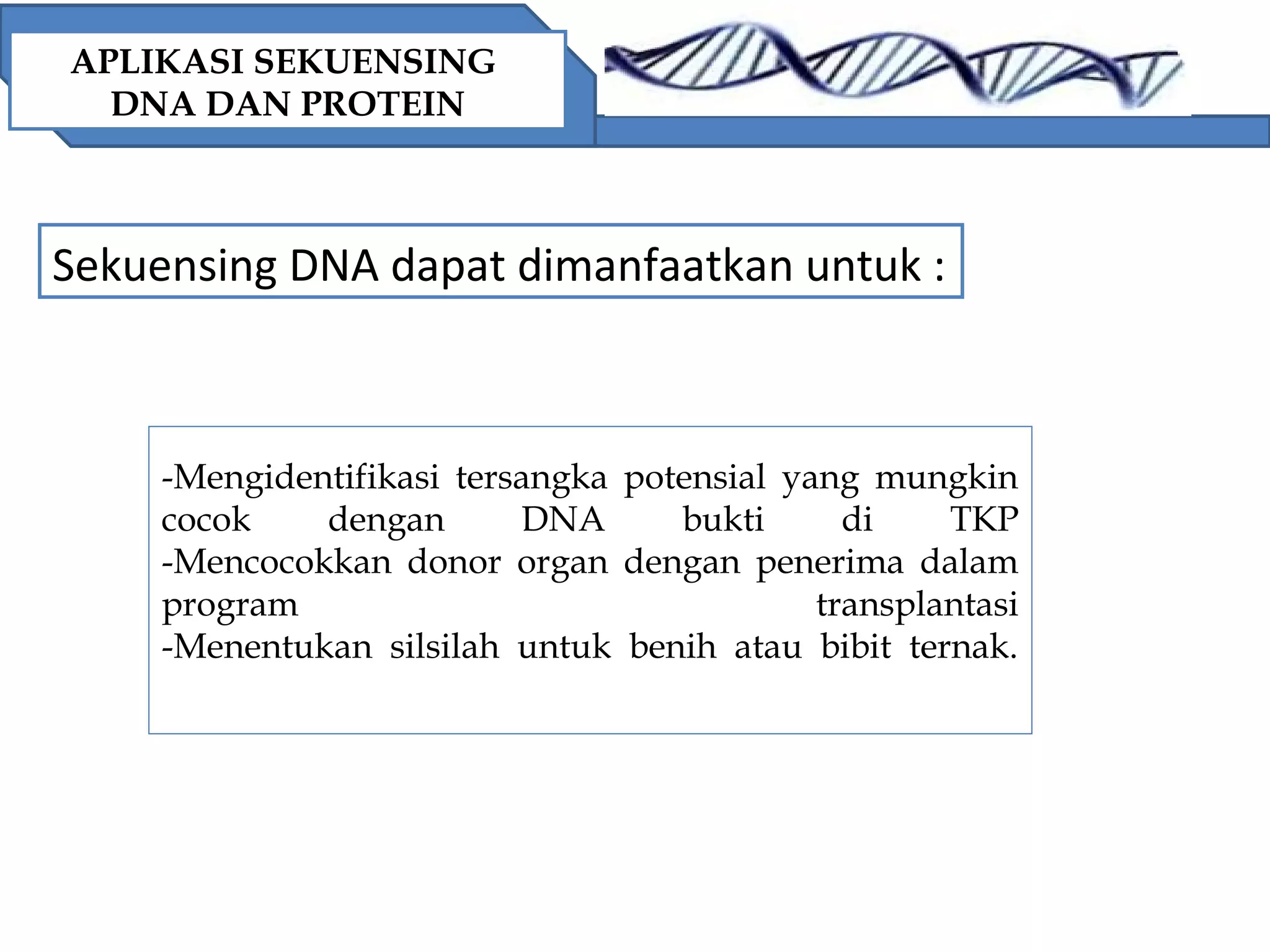 Kelompok 5 Kimia B (Sekuensing DNA) | PPT