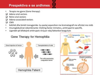 Recombinant coagulation factors - Faktoret koagulues rekombinant | PPTX
