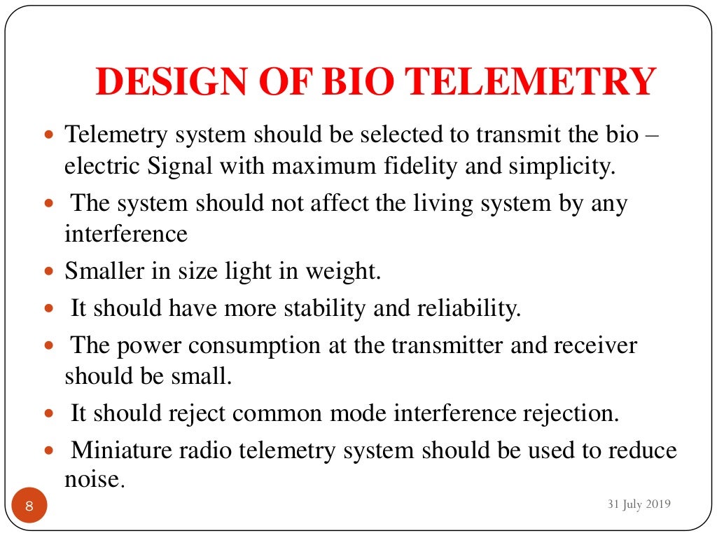 Biotelemetry and radio pill | PPT