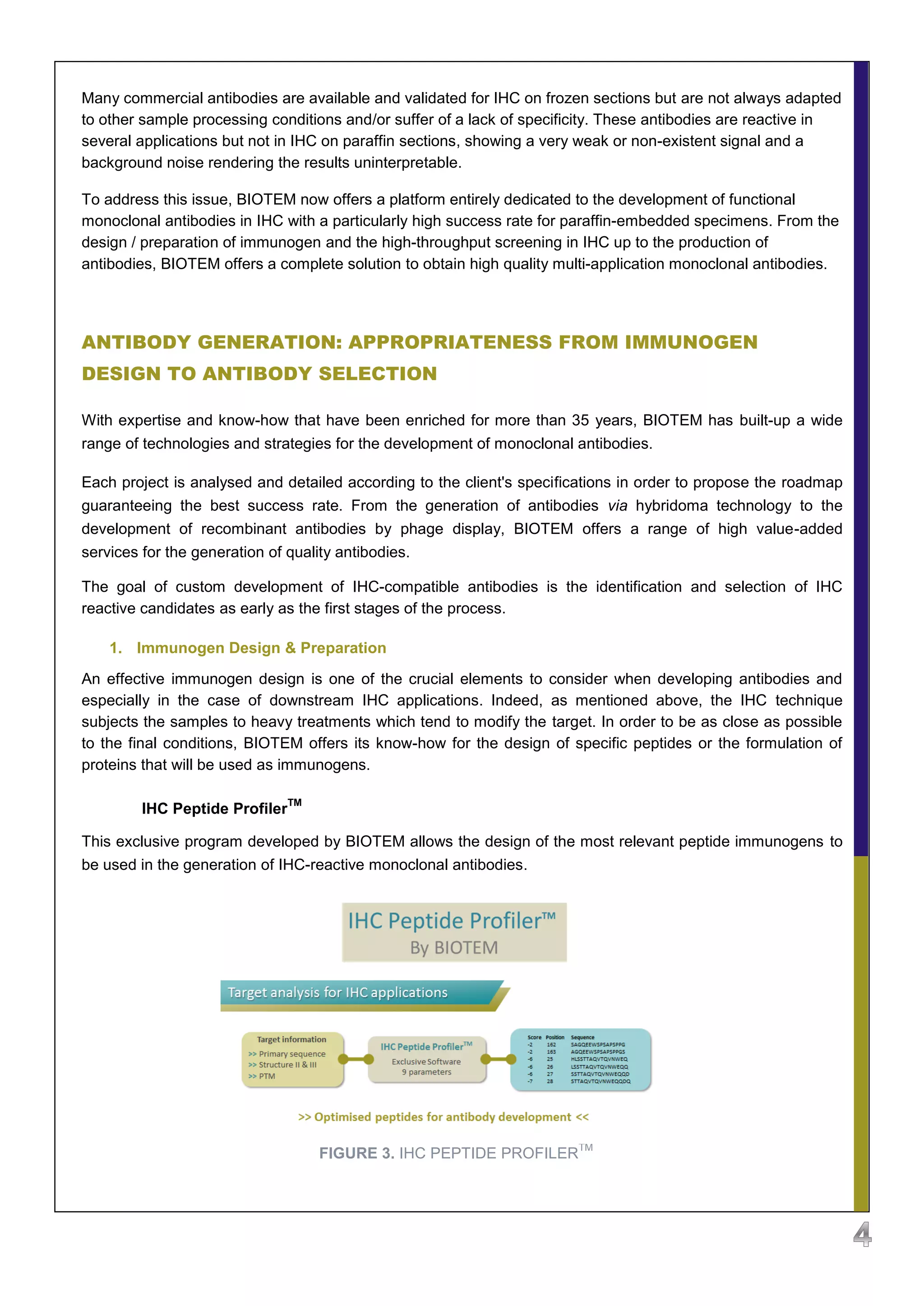 Antibodies for Immunohistochemistry (IHC) | PDF