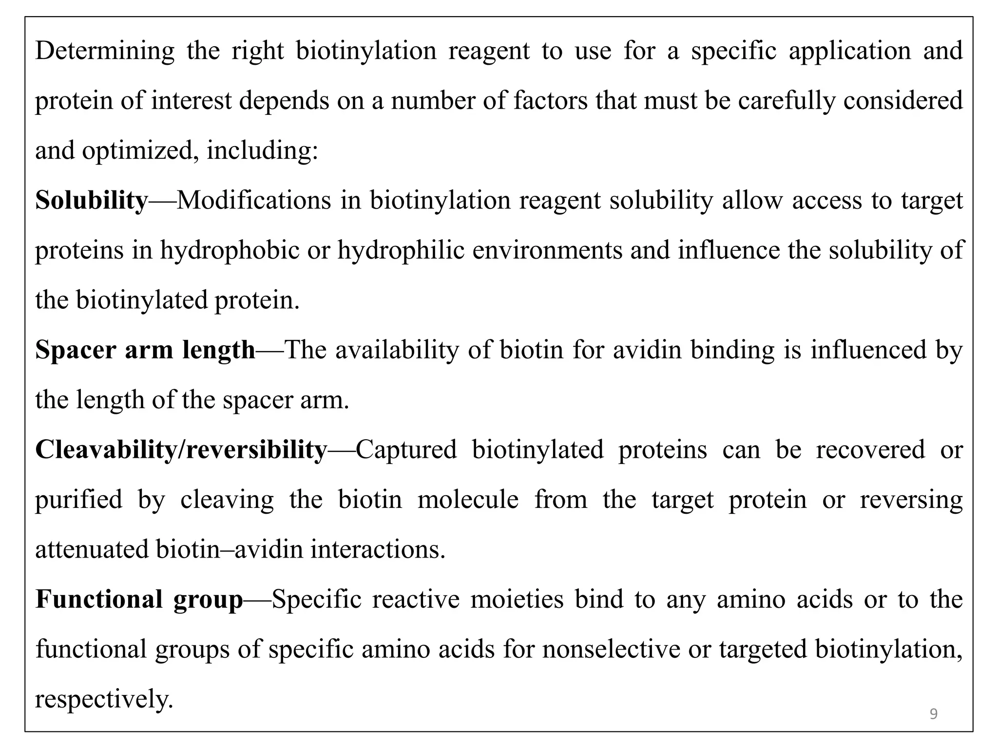 BIOTINYLATION | PDF