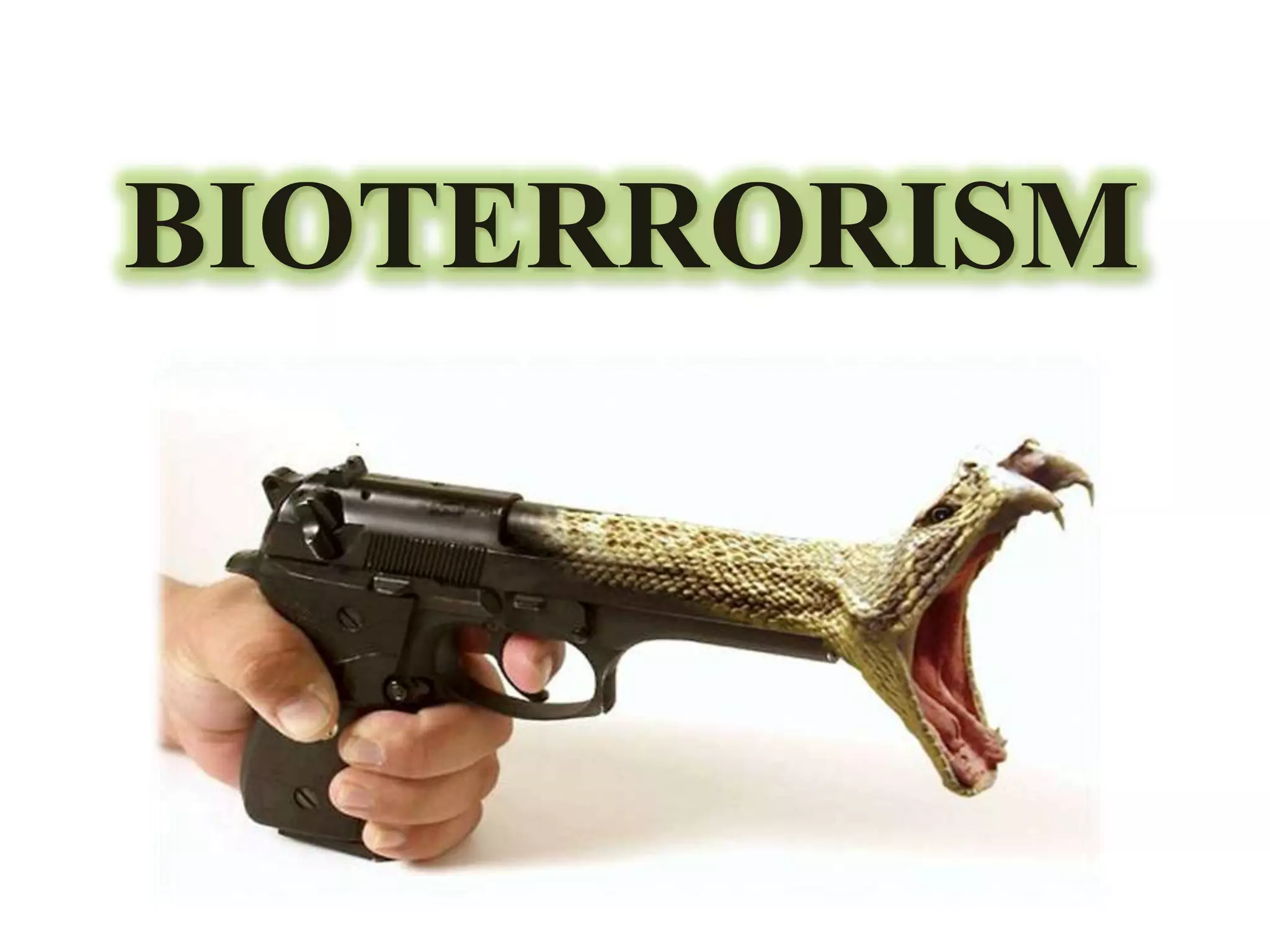 Bioterrorism | PPTX