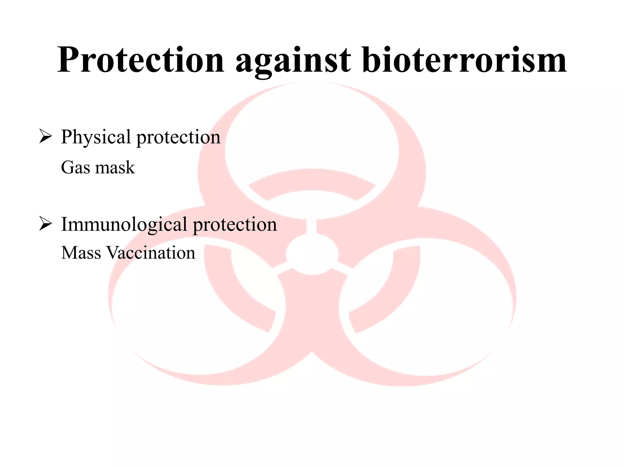 Bioterrorism | PPTX