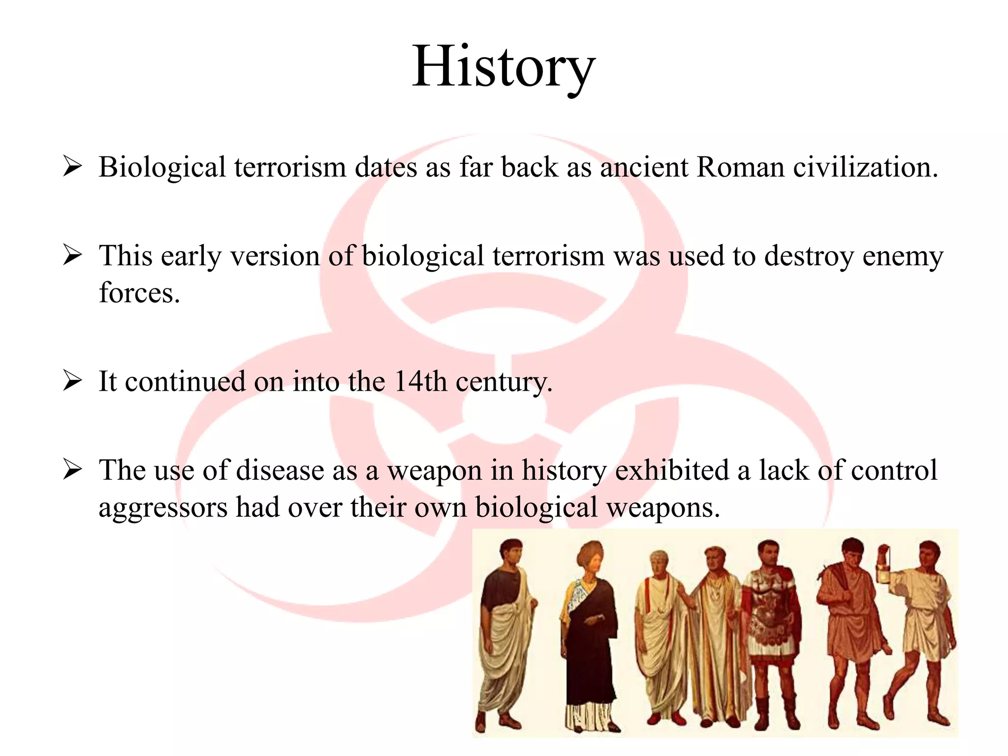 Bioterrorism | PPTX