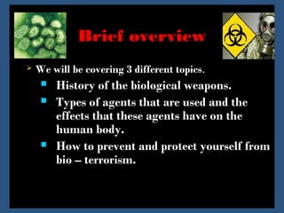 Bioterrorism | PPT