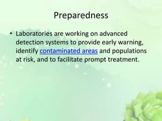 Bioterrorism | PPTX