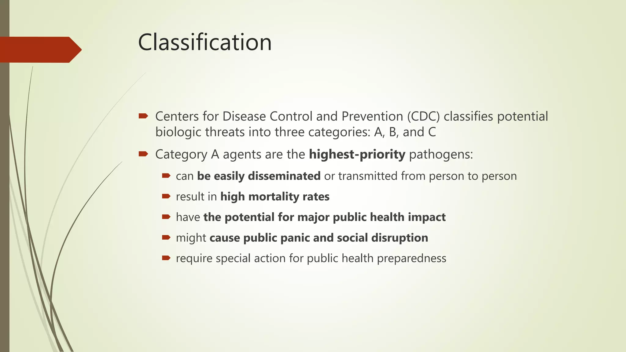 Bioterrorism | PPTX