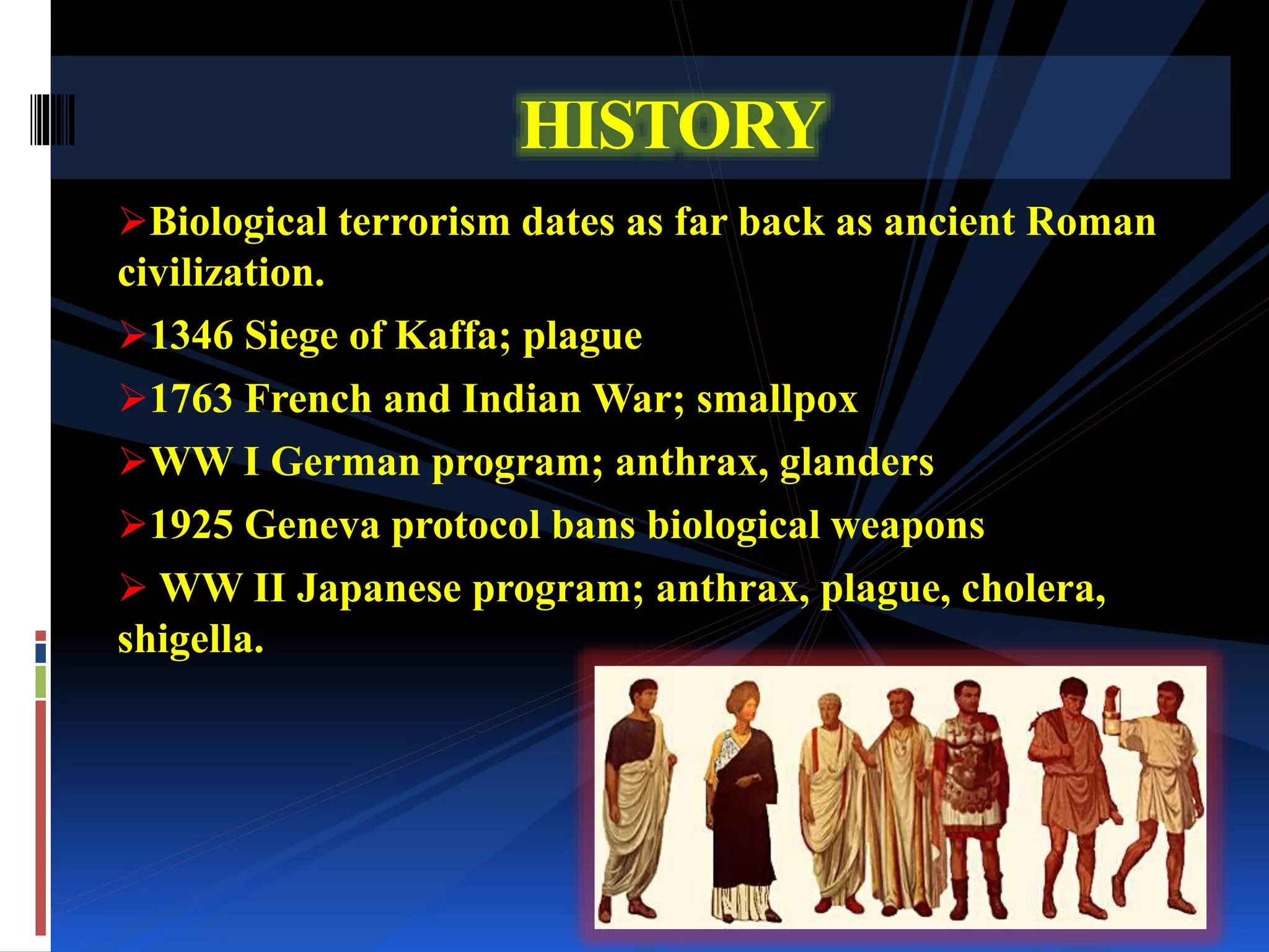 Bioterrorism | PPTX