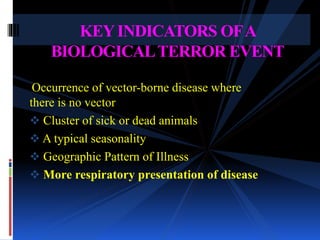 Bioterrorism | PPT