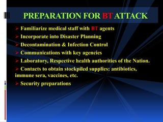 Bioterrorism | PPTX
