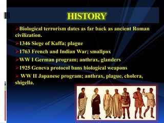 Bioterrorism | PPT