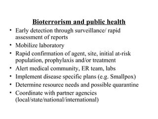 Bioterrorism | PPT