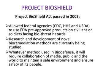 Bioterrorism | PPT