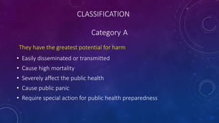 Bioterrorism | PPTX