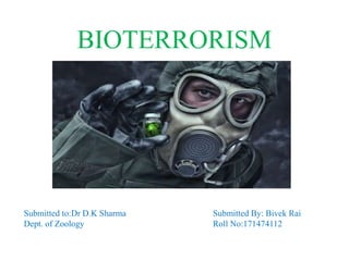 Bioterrorism | PPTX