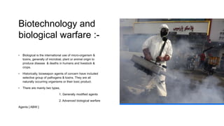 Bioterrorism | PPTX