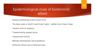 Bioterrorism / Biological warfare created by Dr. X | PPTX