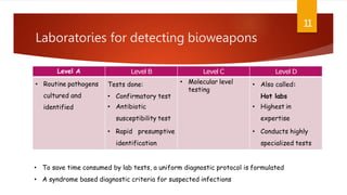 Bioterrorism / Biological warfare created by Dr. X | PPTX