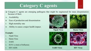 Bioterrorism (Southeast University) | PPTX