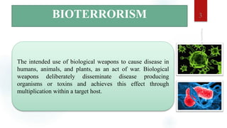 Bioterrorism (Southeast University) | PPTX | Infectious Diseases ...