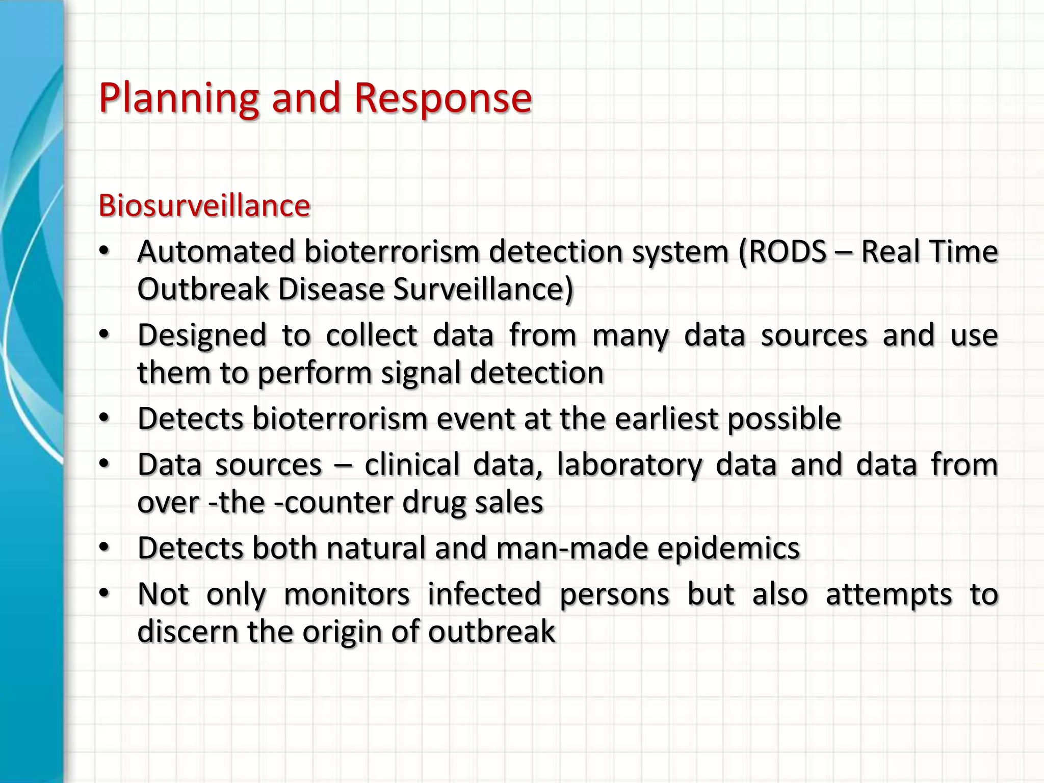 Bioterrorism | PPTX