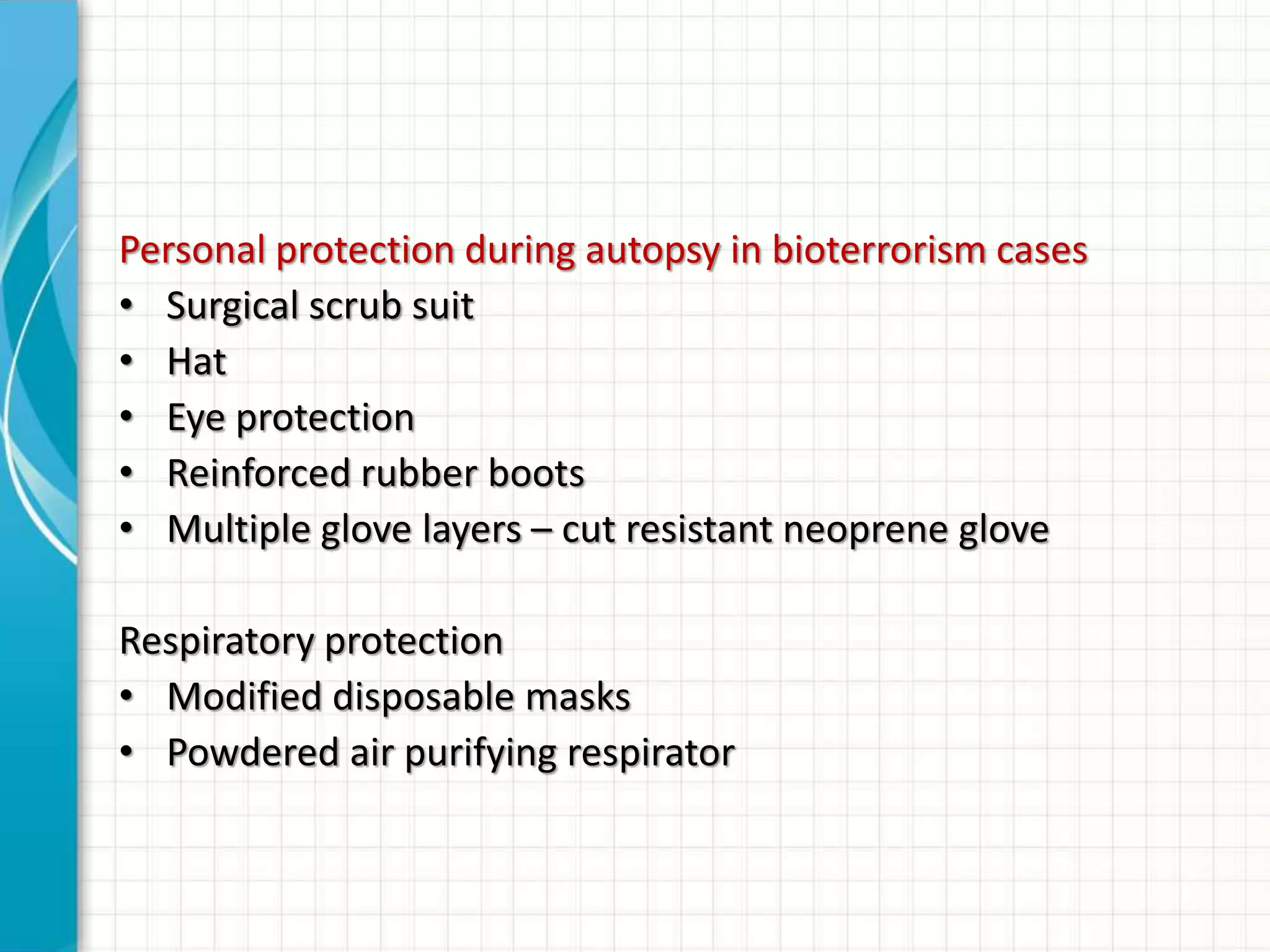 Bioterrorism | PPTX