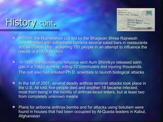 Bioterror Slide Show | PPT