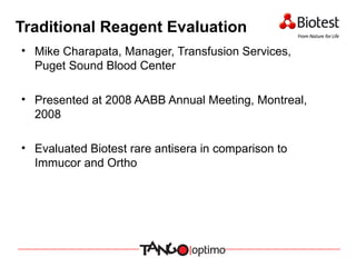 Biotest Overview March 2009 | PPT