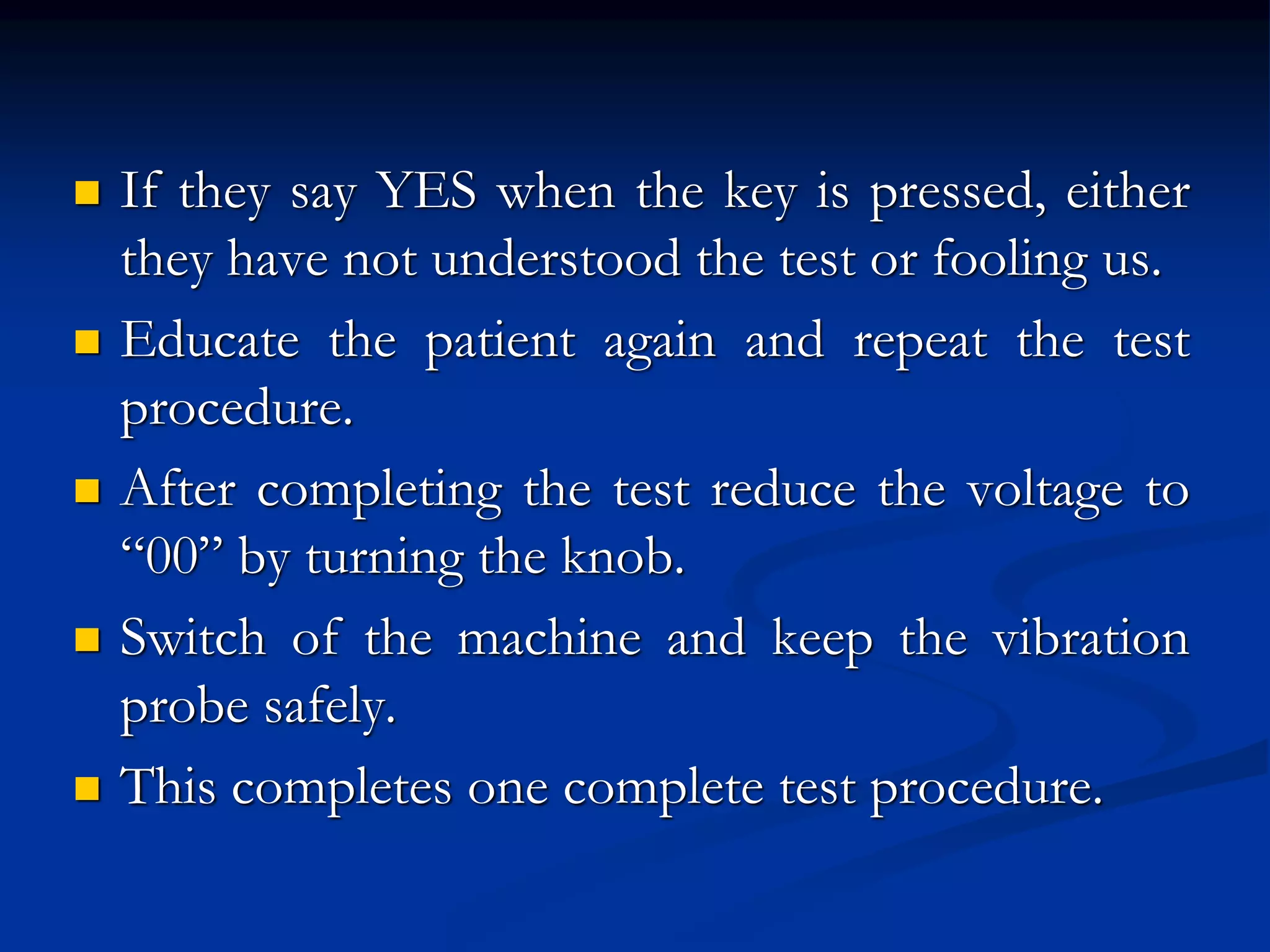 Biothesiometer for Peripheral neuropathy | PDF