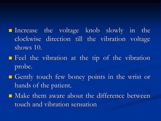 Biothesiometer for Peripheral neuropathy | PDF