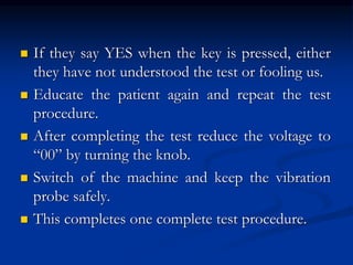 Biothesiometer for Peripheral neuropathy | PDF