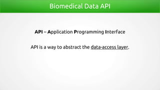 BioThings API: Building a FAIR API Ecosystem for Biomedical Knowledge | PPT