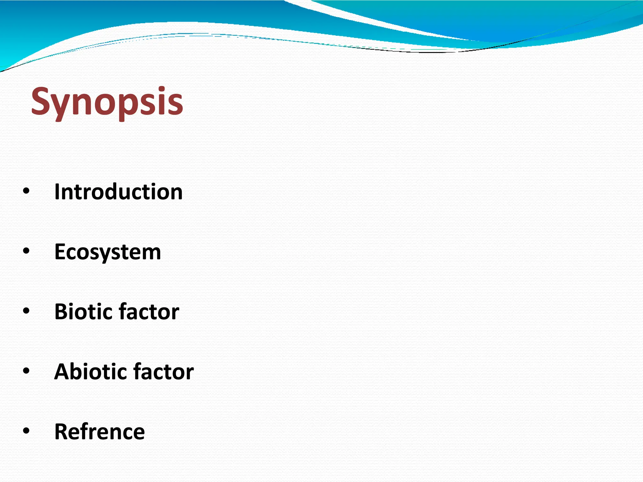 Biotic and biotic factor of environment | PPT