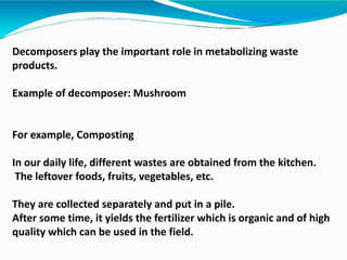 Biotic and biotic factor of environment | PPT