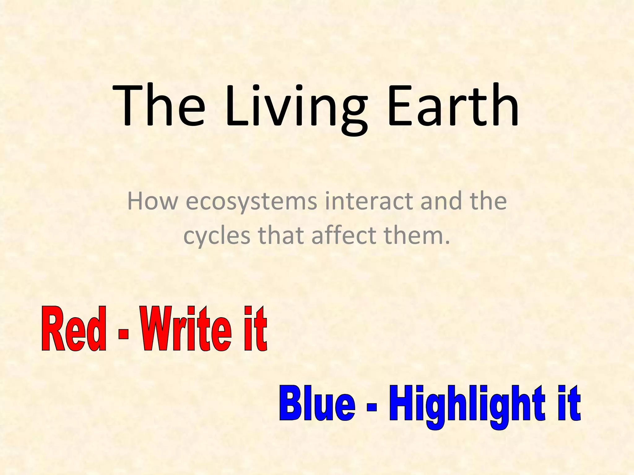 Biotic abiotic-cycles | PPT
