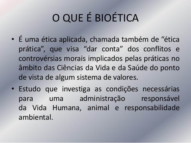 Bioética