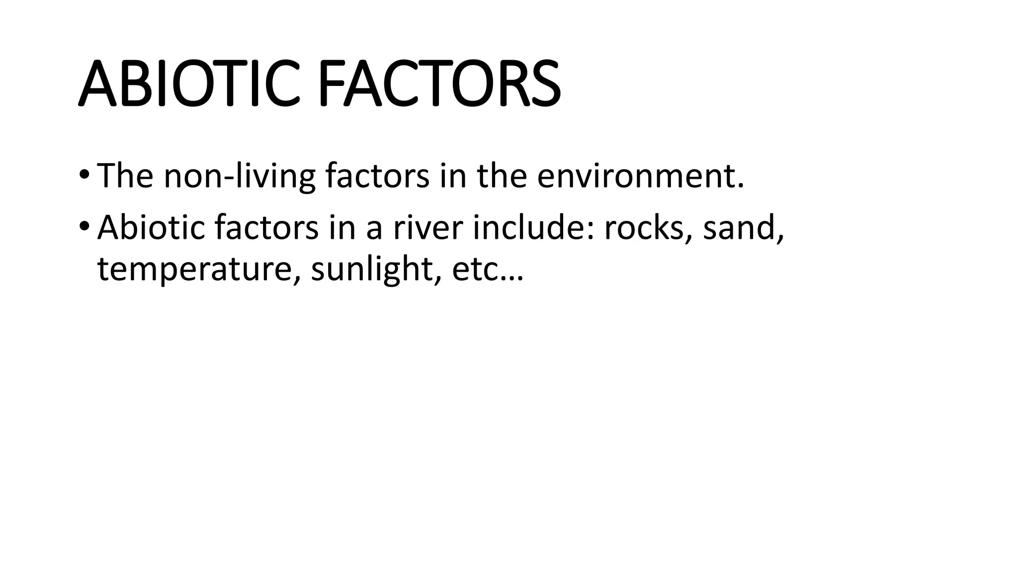 Biotic & Abiotic Factors + Biomes (Grade 7) | PPTX