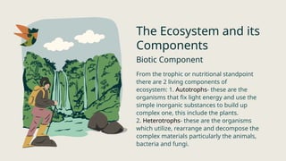 Biotic and Abiotic Factors in the Environment Science Presentation in ...