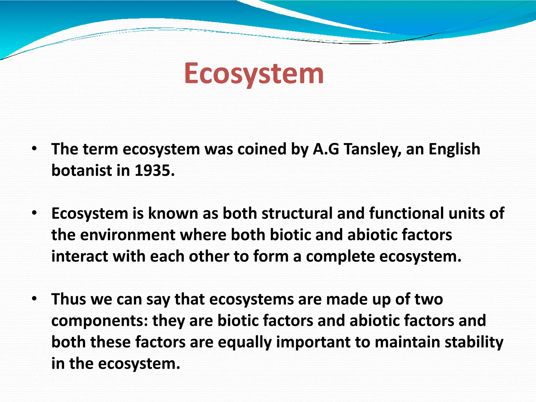 Biotic and abiotic factor of environment | PPTX