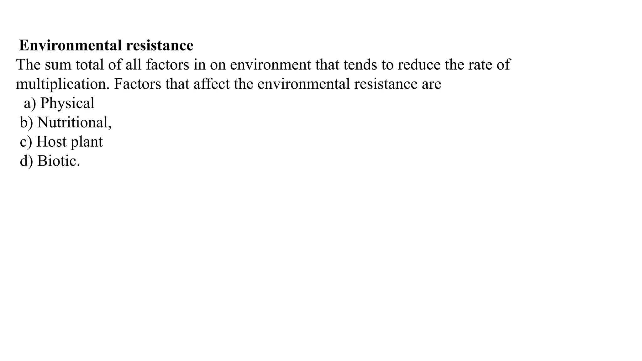 Biotic Factors affecting Insect pests population | PPTX